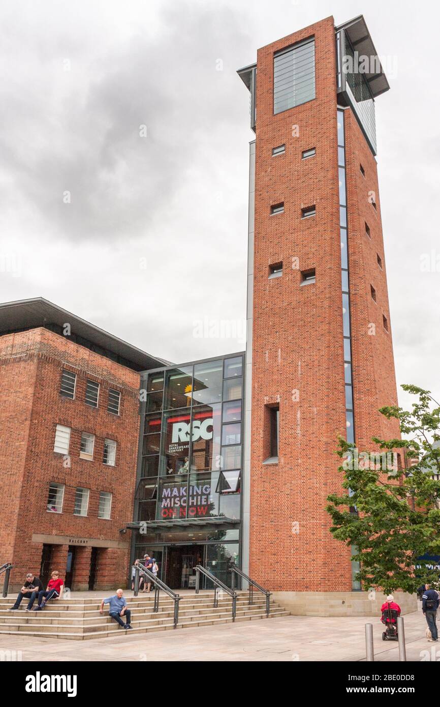 Royal Shakespeare Theatre, Stratford-upon-Avon, Warwickshire, England ...