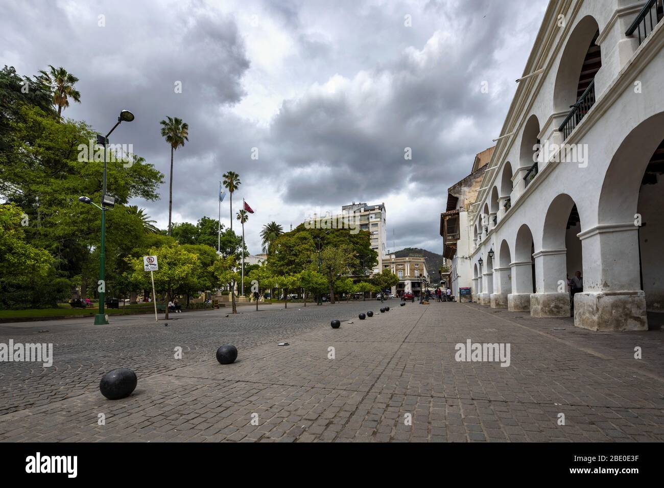 Historic center of Salta, Argentina Stock Photo - Alamy