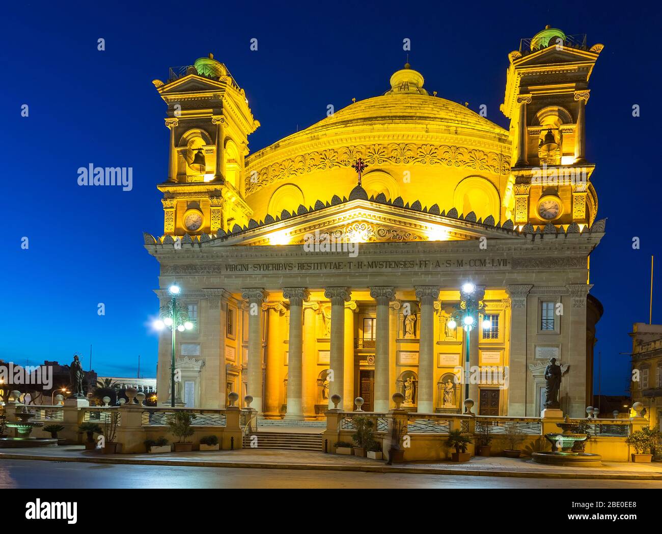 Rotunda of Mosta or the Mosta Dome, Mosta, Malta Stock Photo - Alamy