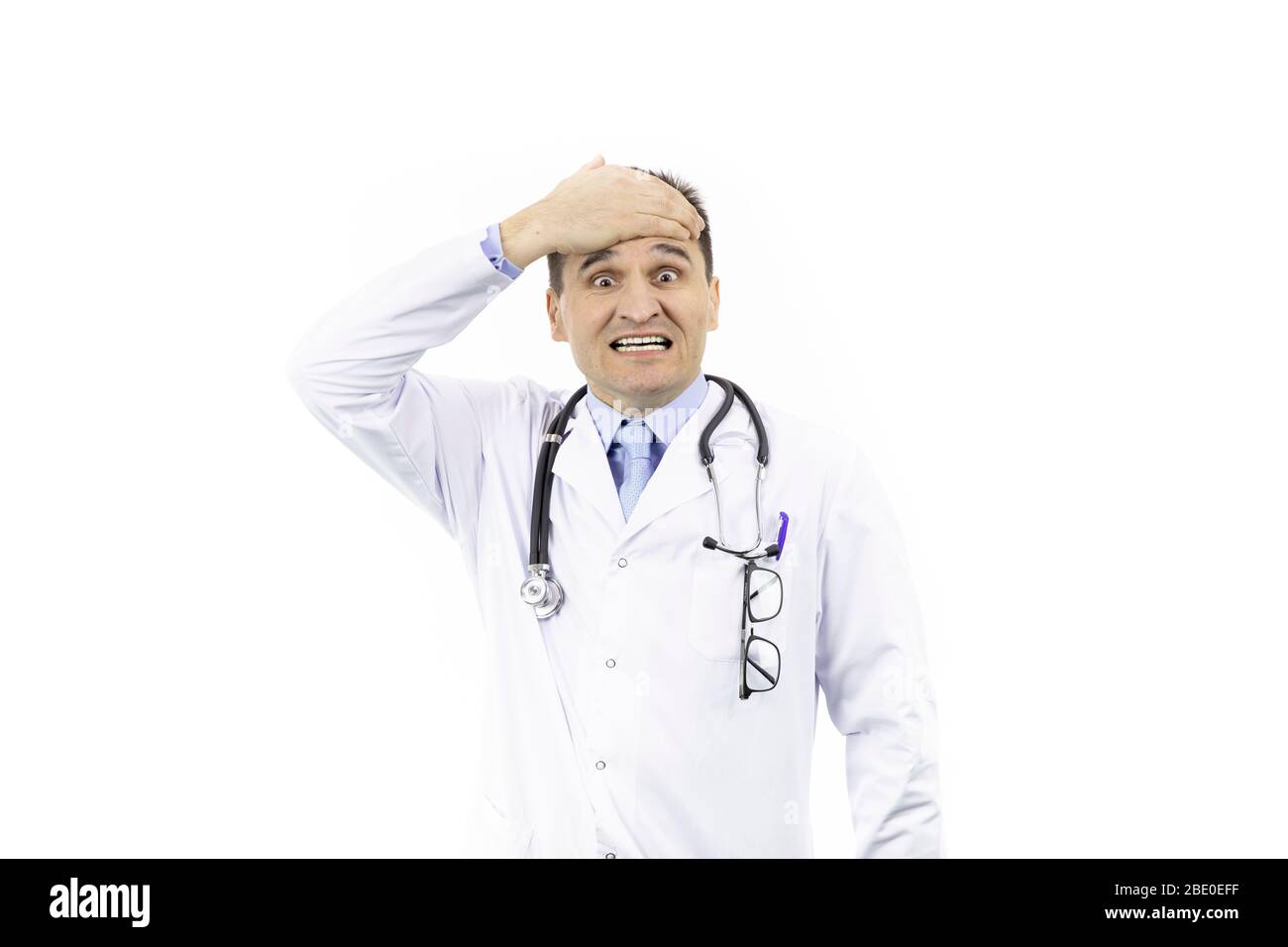 Shocked Doctor Mistake Doctors Mistake: Tongue Surgery Instead Of