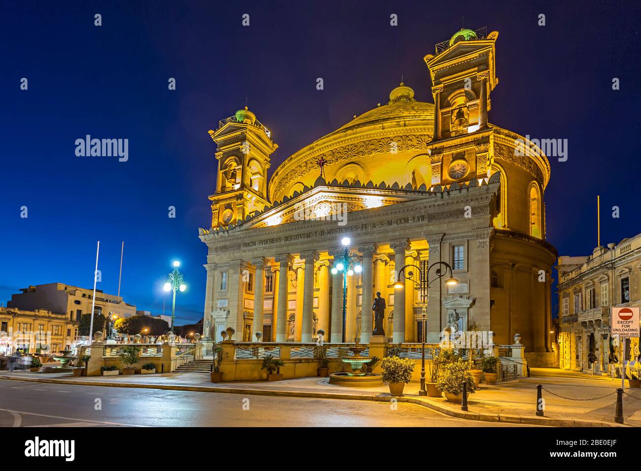 Rotunda of Mosta or the Mosta Dome, Mosta, Malta Stock Photo - Alamy