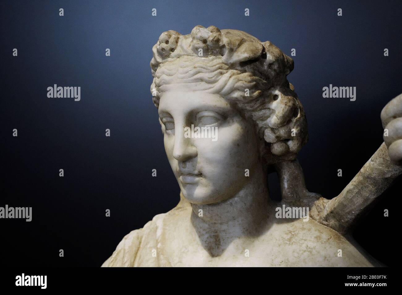 Roman statue of God Bacchus Stock Photo - Alamy