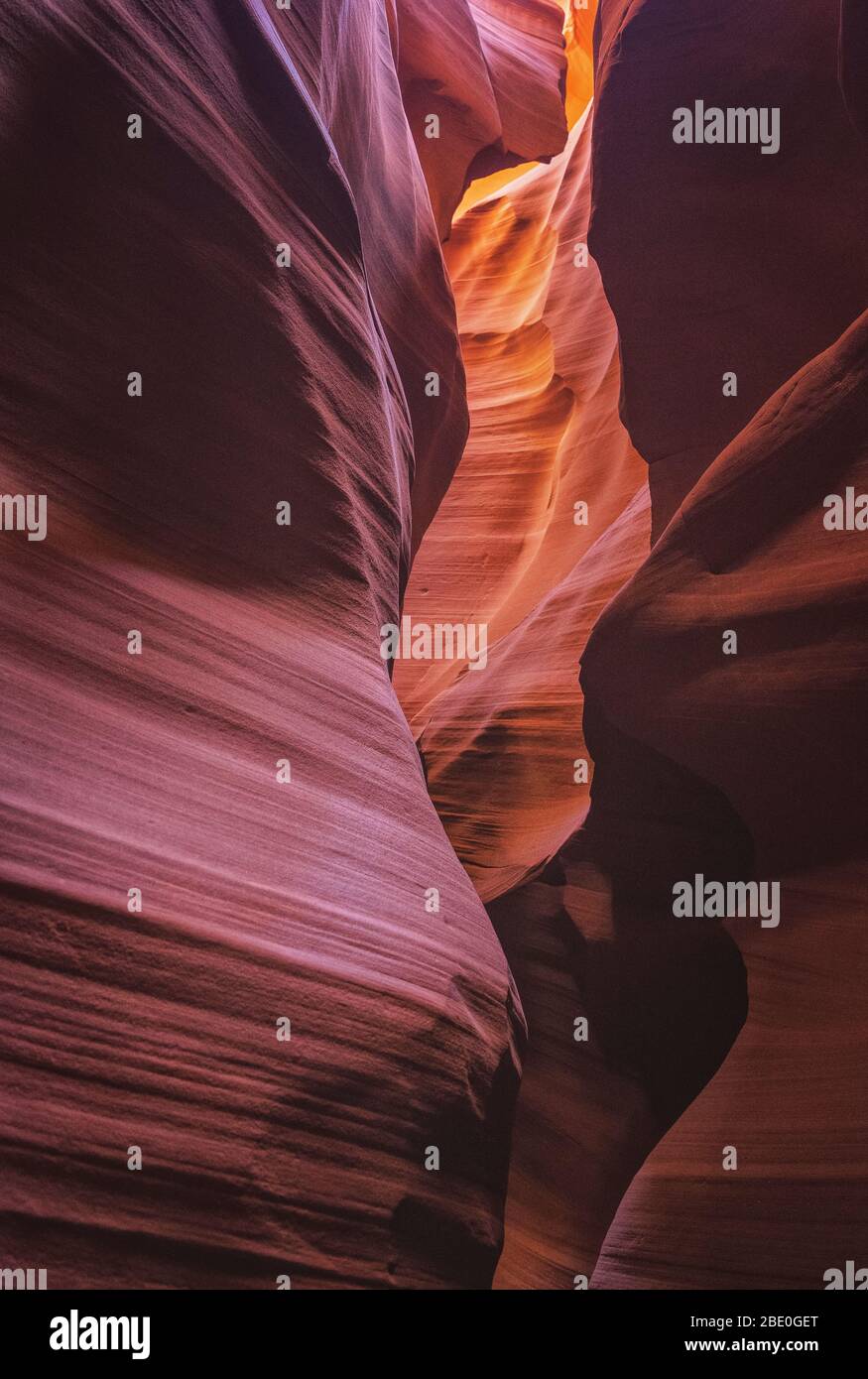 Inside of Antelope Canyon, color and textures Stock Photo - Alamy