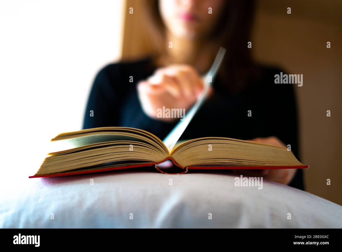 Turning The Page High Resolution Stock Photography and Images - Alamy