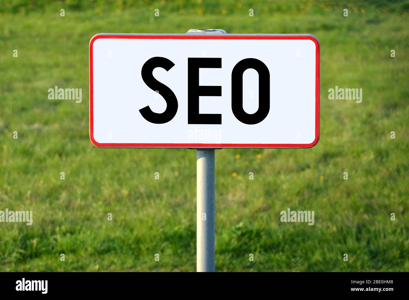 Seo search engine optimization poster hi-res stock photography and ...