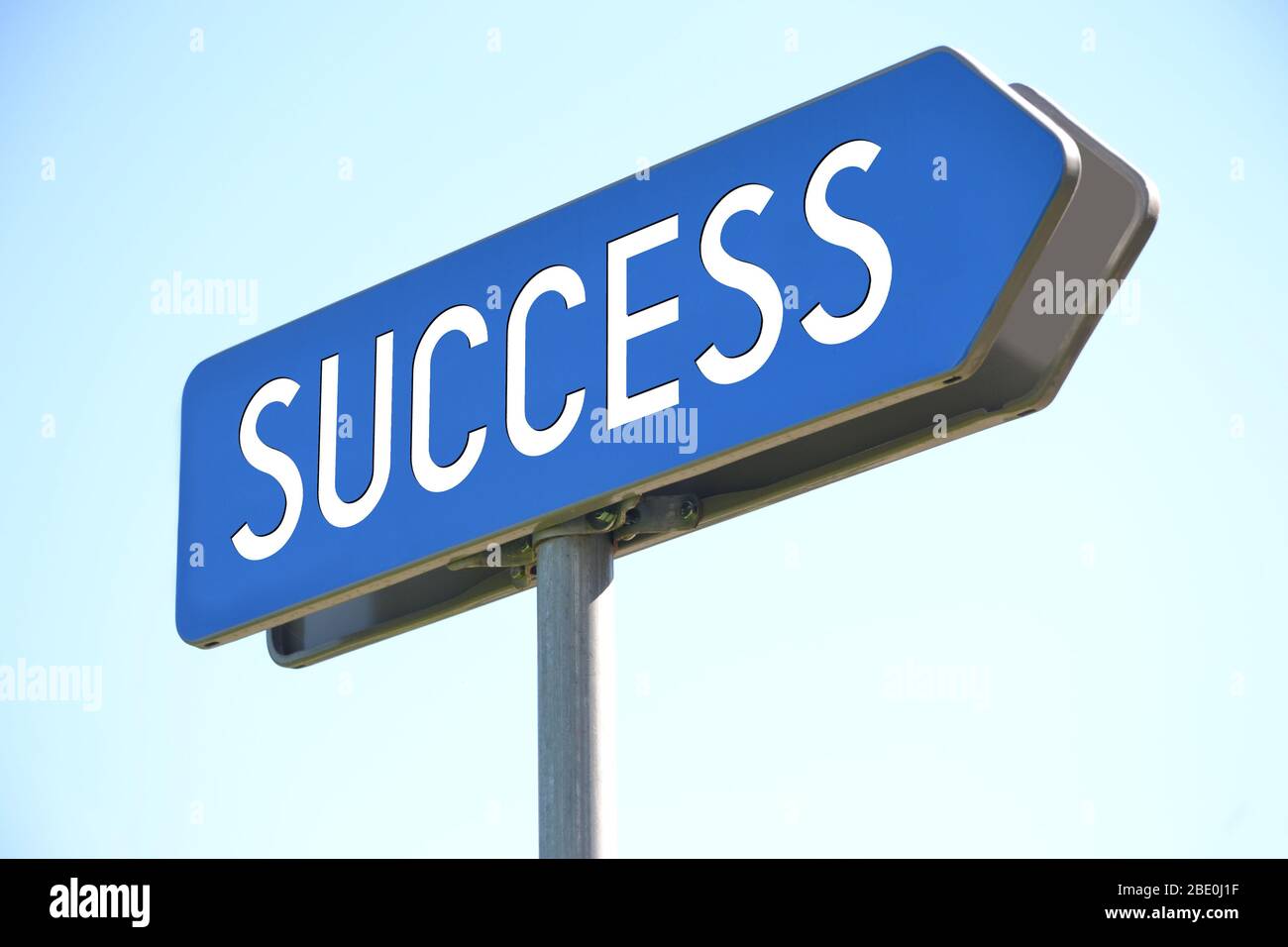 Success signpost hi-res stock photography and images - Alamy