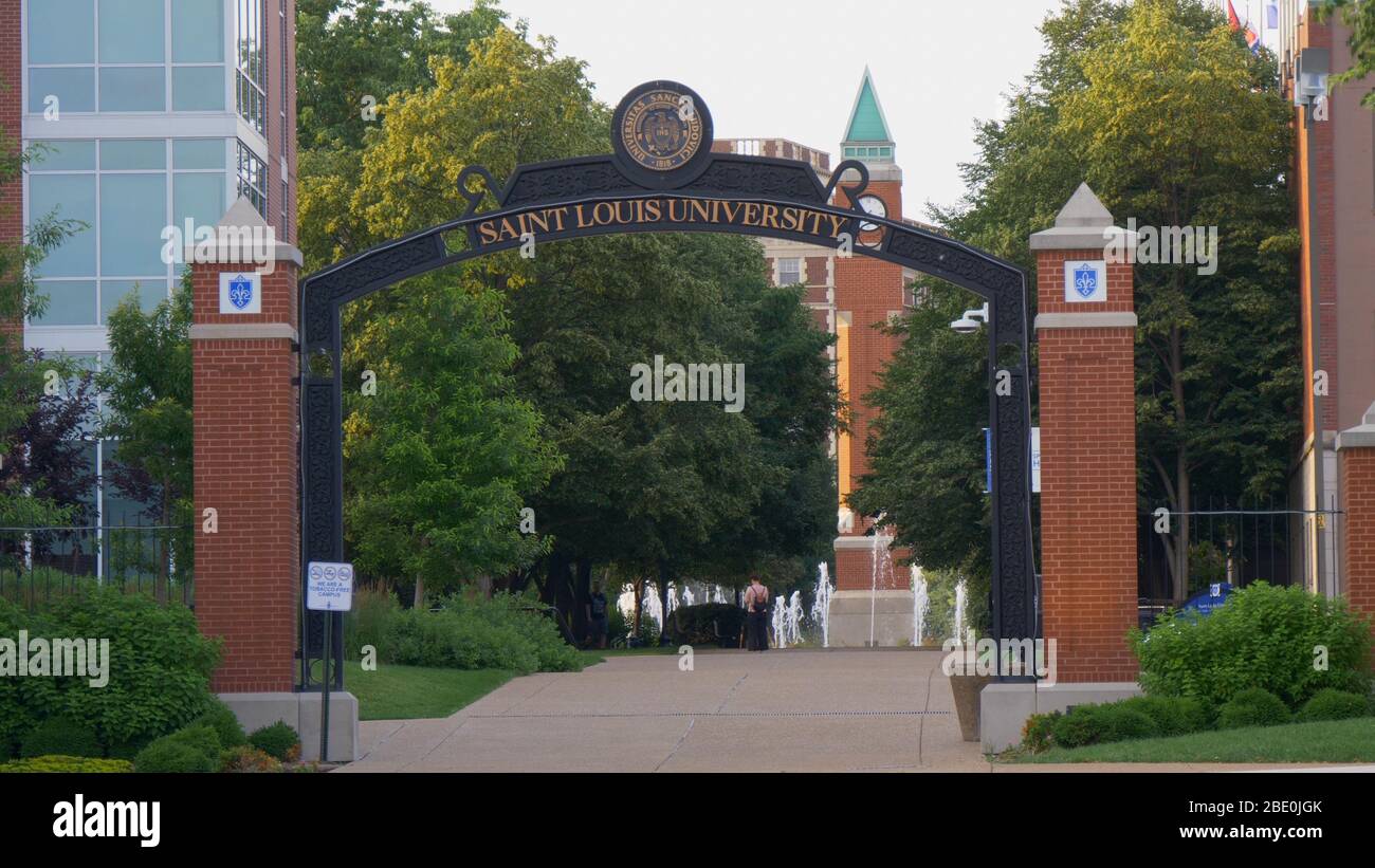 Saint Louis University Campus - ST. LOUIS, UNITED STATES - JUNE 19 ...