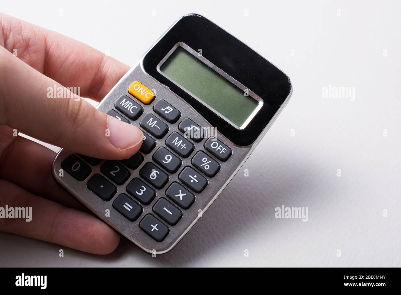Calculator math device icon vector hi-res stock photography and images ...