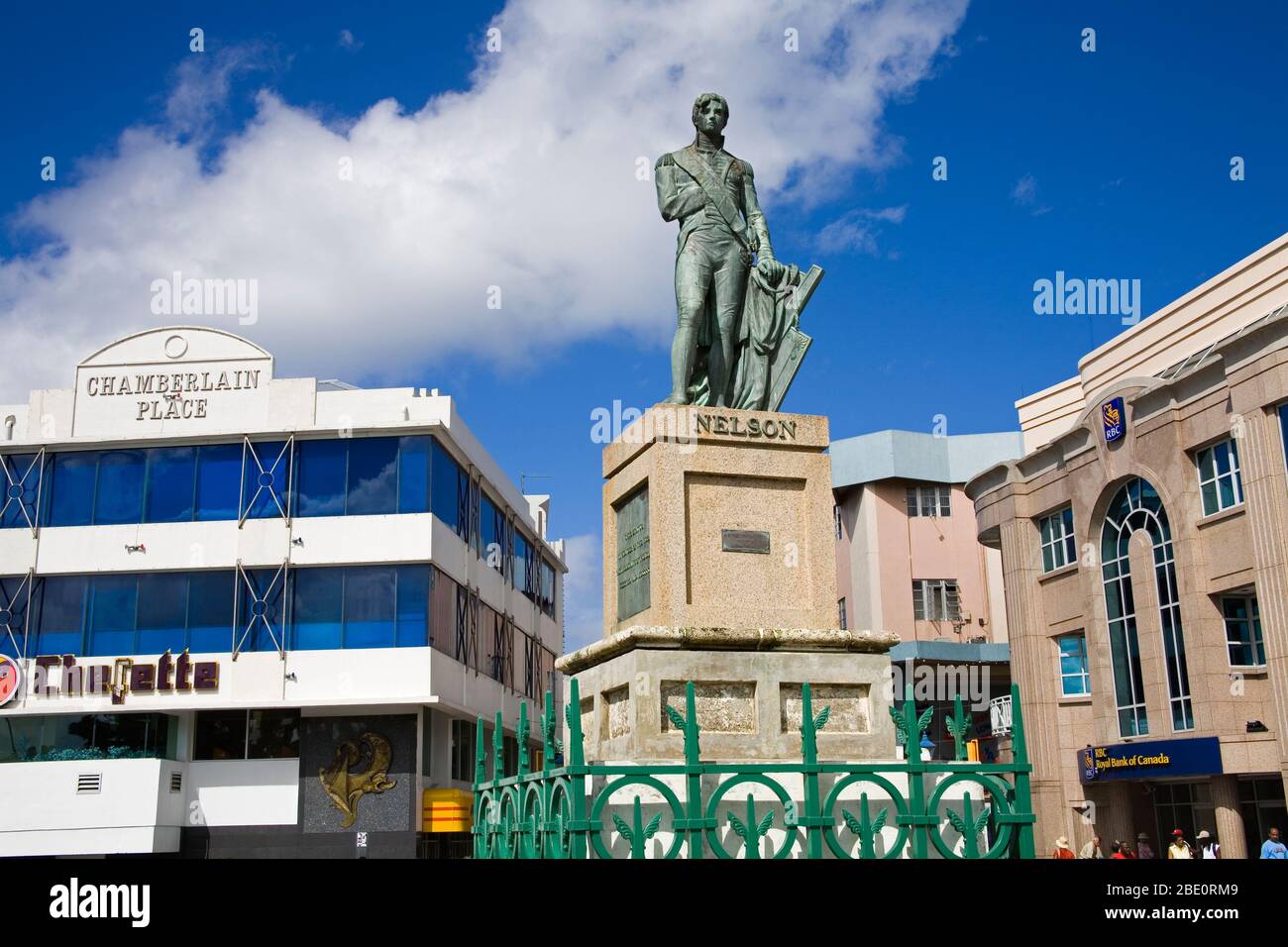 Nelson statue barbados hi-res stock photography and images - Alamy