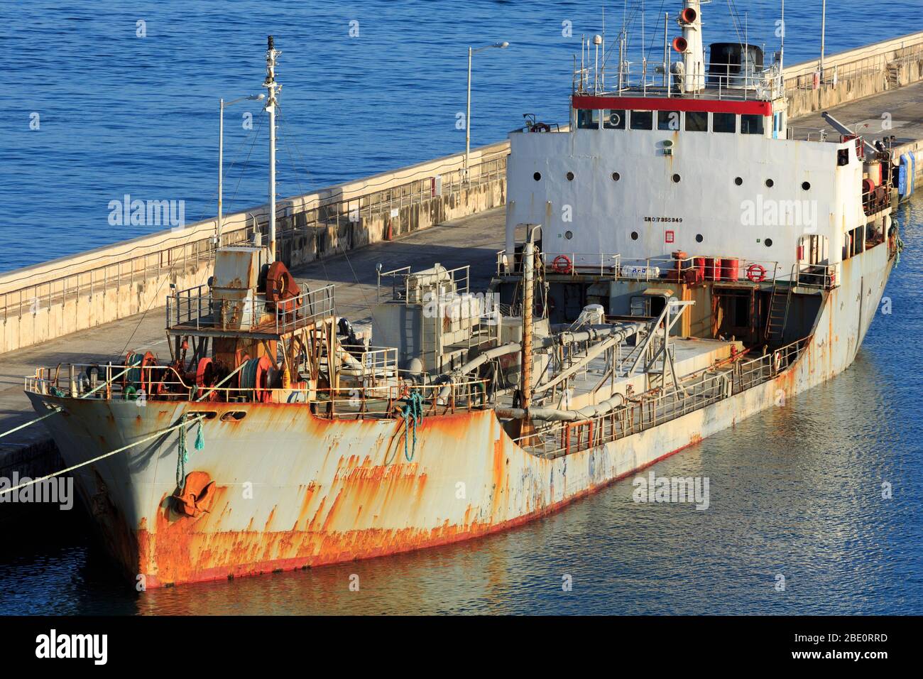 Ship docked in Deep Water Harbour,Bridgetown,Barbados,Caribbean Stock ...