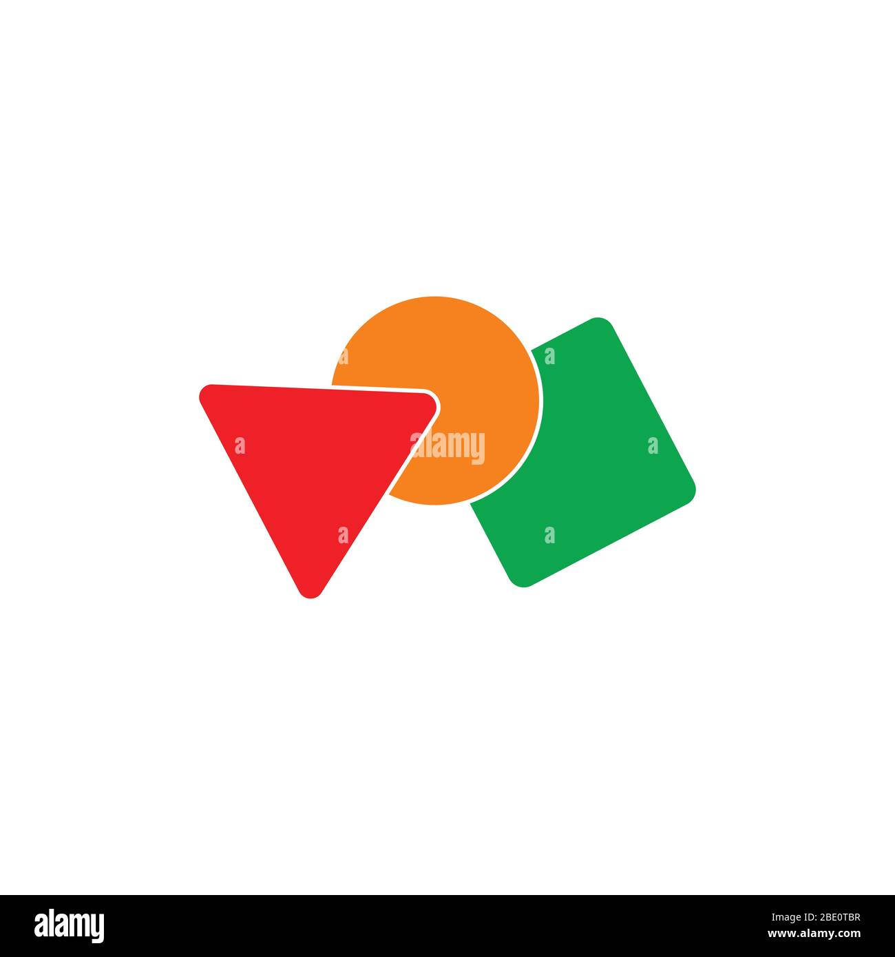 Circle shape for kindergarten Stock Vector Images - Alamy