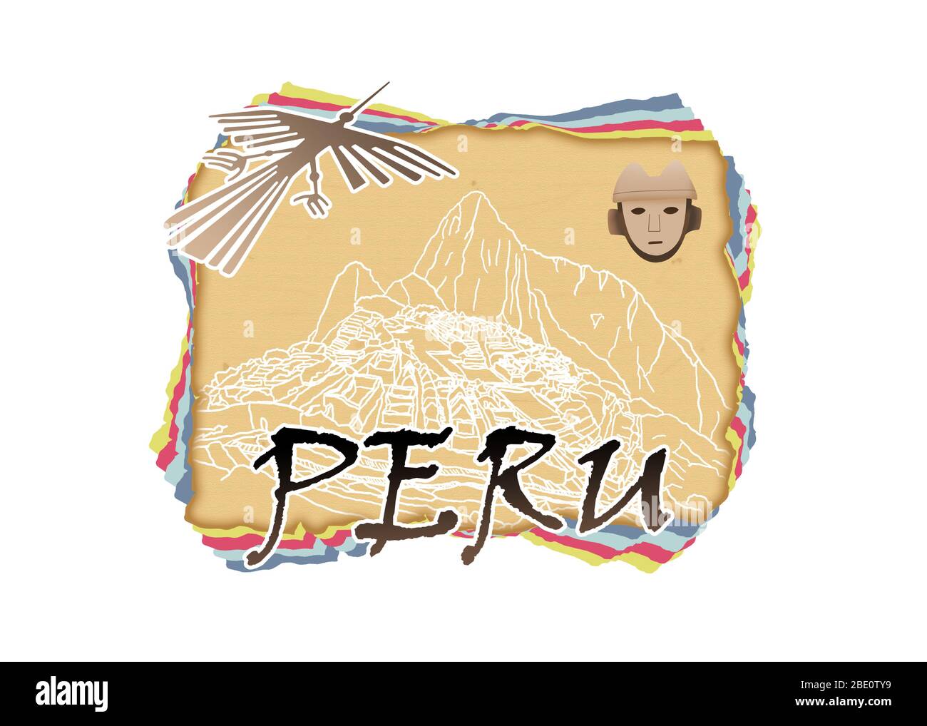 Peru travel nazca lines Cut Out Stock Images & Pictures - Alamy
