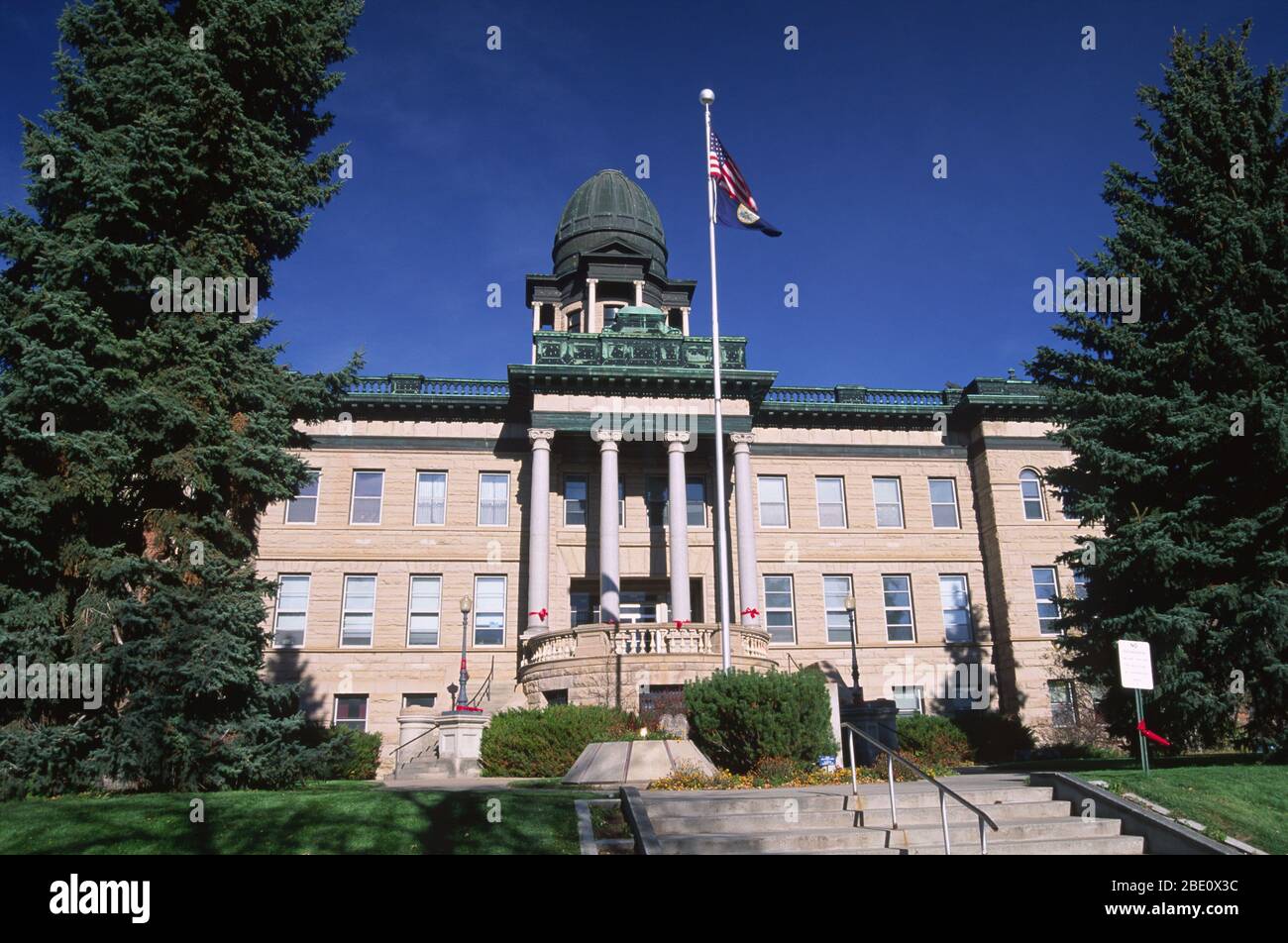Cascade County Courthouse, Great Falls, Montana Stock Photo - Alamy