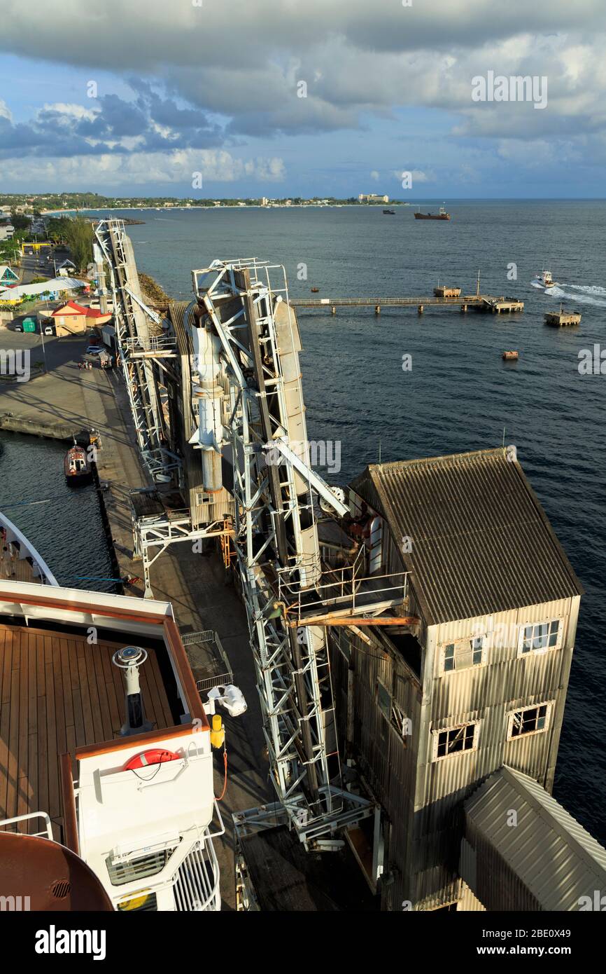 Deep Water Harbour,Bridgetown,Barbados,Caribbean Stock Photo - Alamy