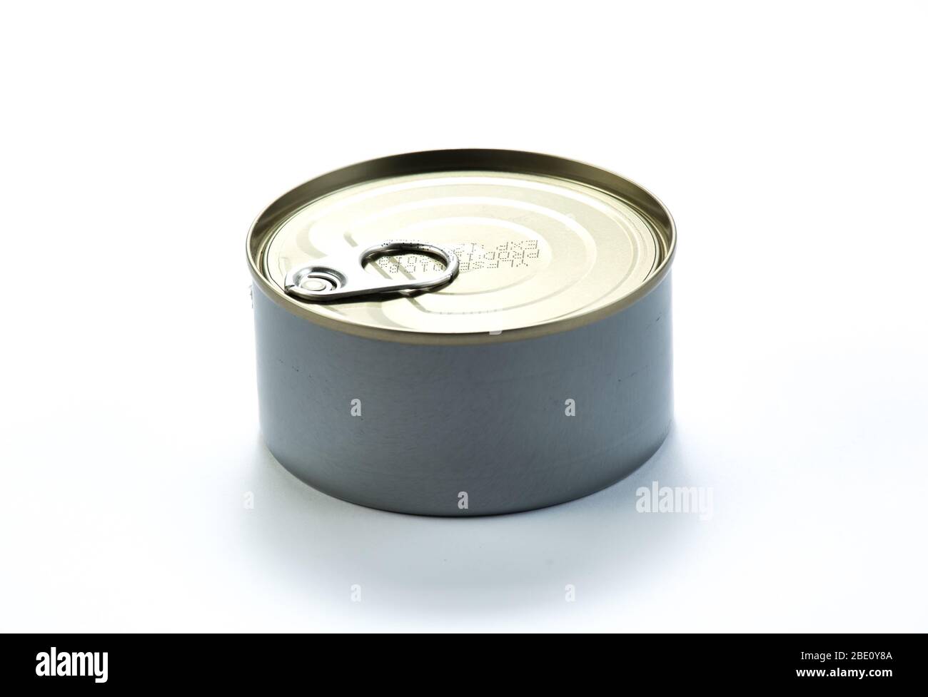 Pile of cans of conserved food over white background Stock Photo - Alamy