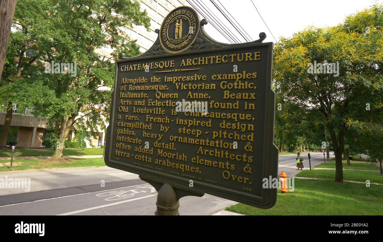 Chateauesque Architecture in Old Louisville - LOUISVILLE, UNITED STATES ...