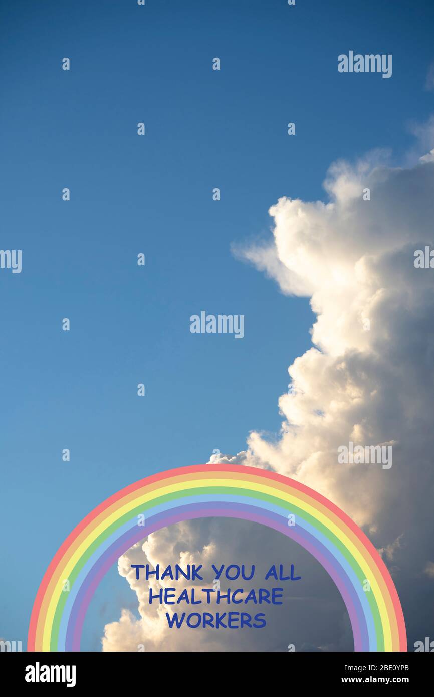 The rainbow has become a symbol of support for people wanting to show ...