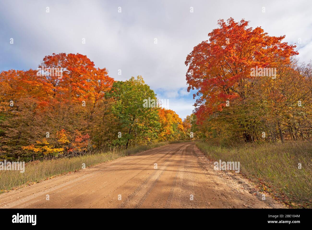 Fall colors in michigan hi-res stock photography and images - Alamy