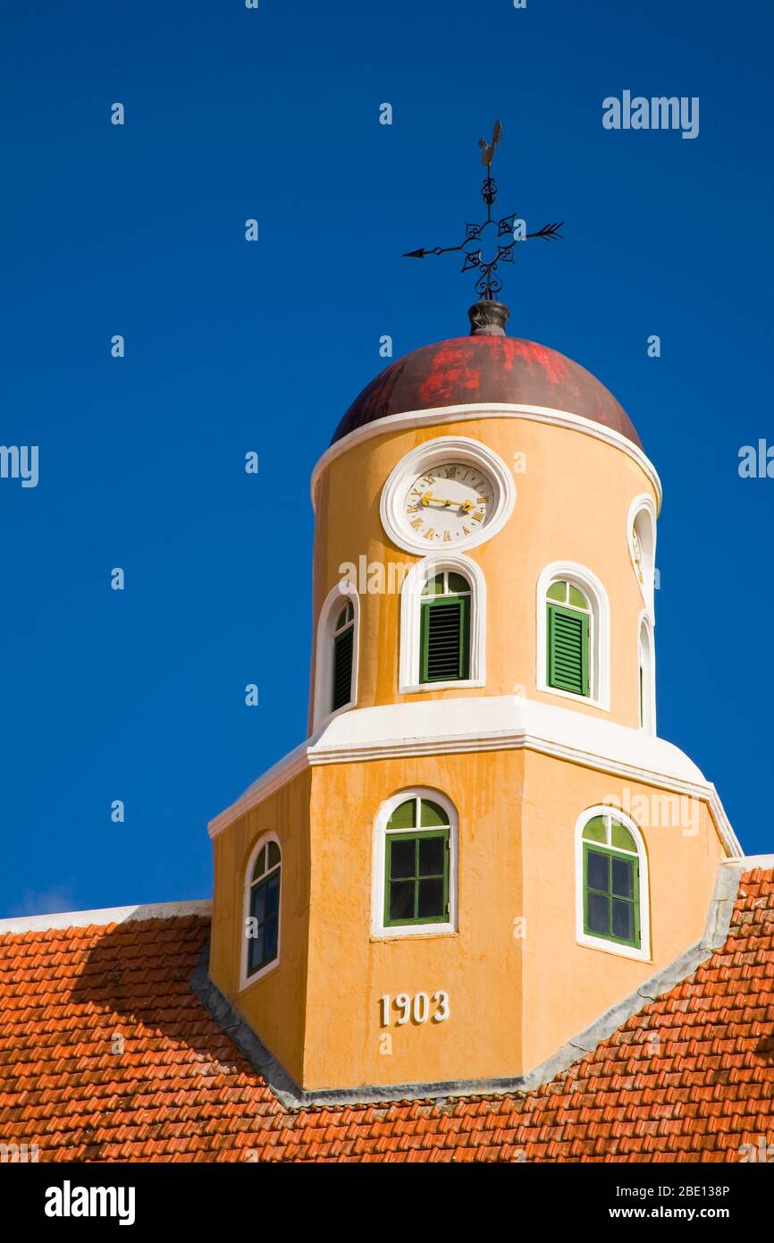 Fort Church in Fort Amsterdam, Punda District, City of Willemstad ...