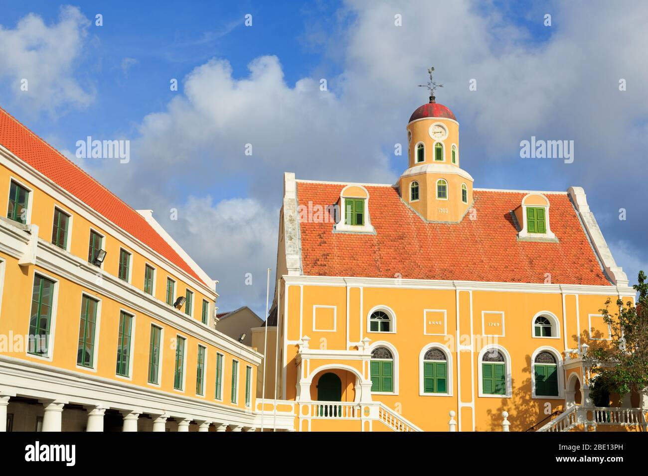 Curacao caribbean fort church hi-res stock photography and images - Alamy