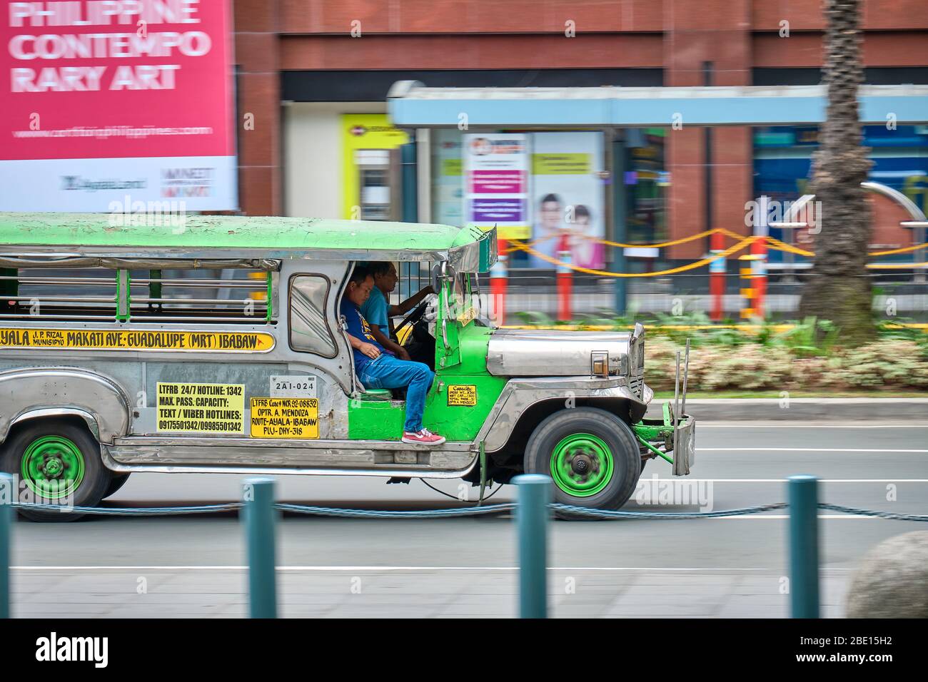 Manila, Philippines - Feb 02, 2020: Jeepneys on the roads of Manila ...