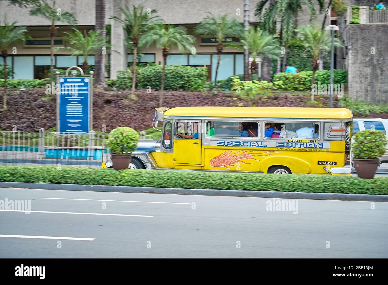 Manila, Philippines - Feb 02, 2020: Jeepneys on the roads of Manila ...