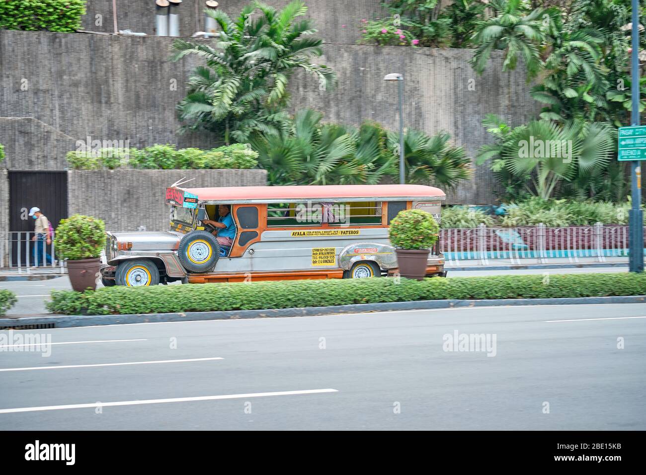 Manila, Philippines - Feb 02, 2020: Jeepneys on the roads of Manila ...