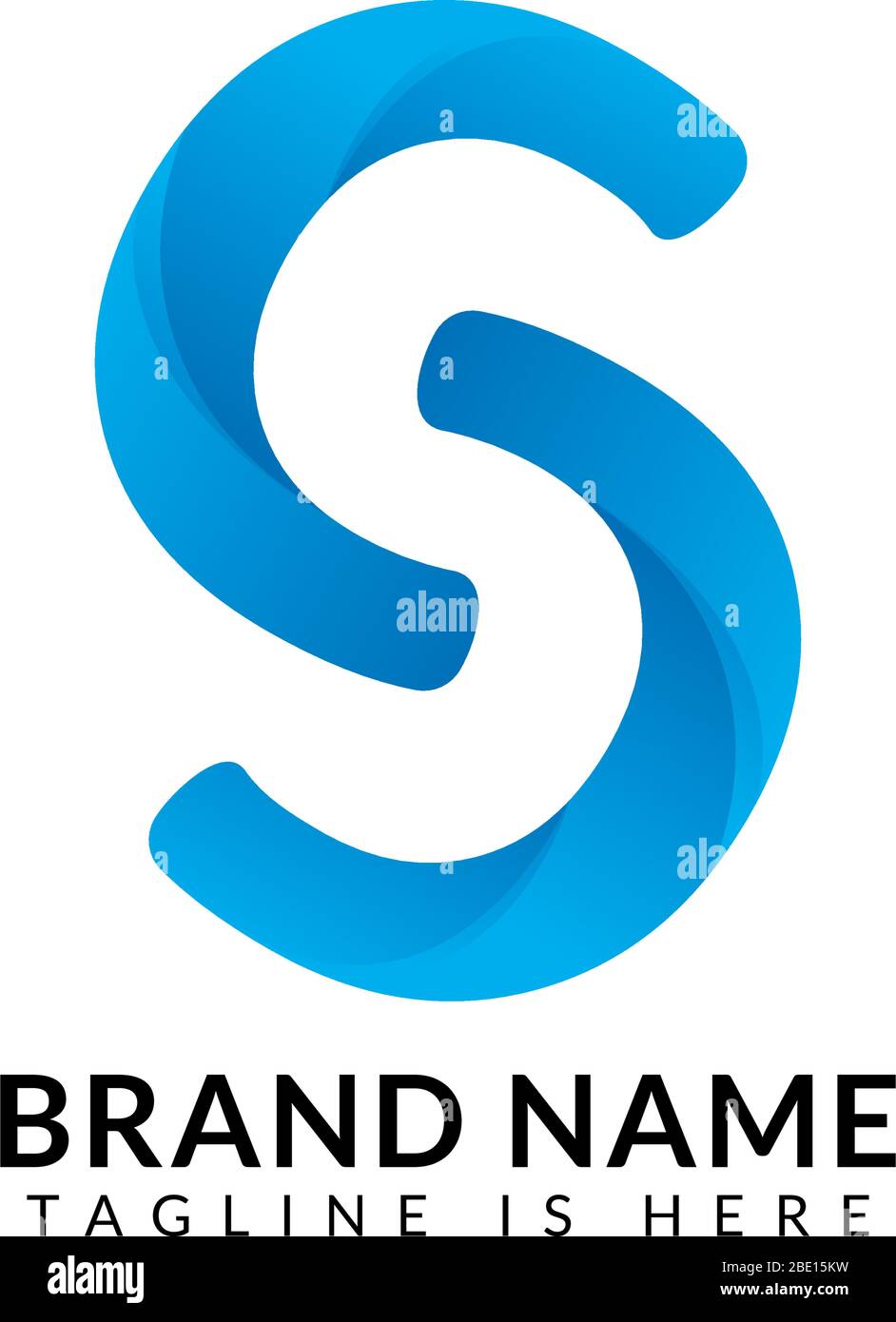 Professional minimal gradient S mark logo design. Best for any ...