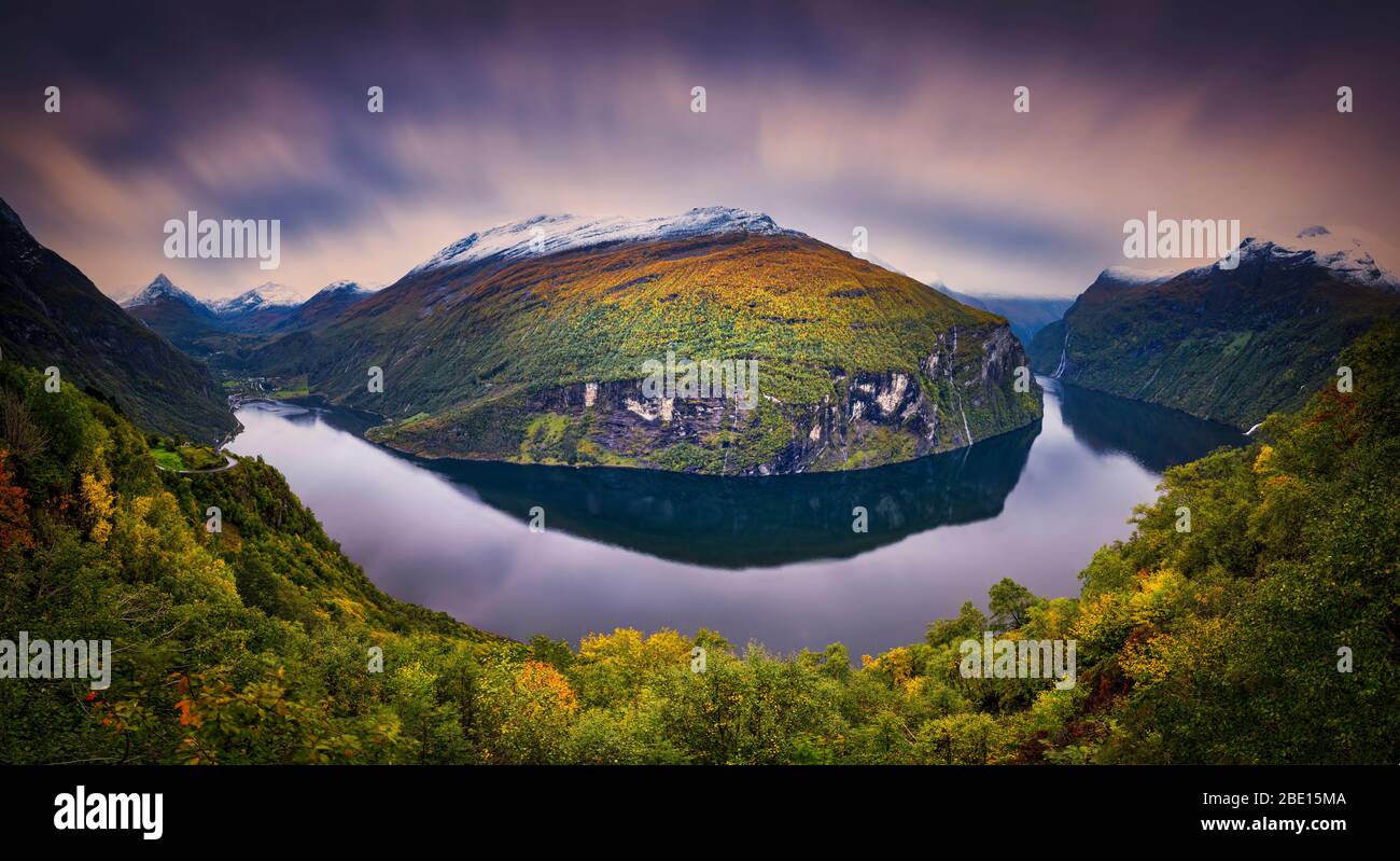 Fall colors in norway hi-res stock photography and images - Alamy