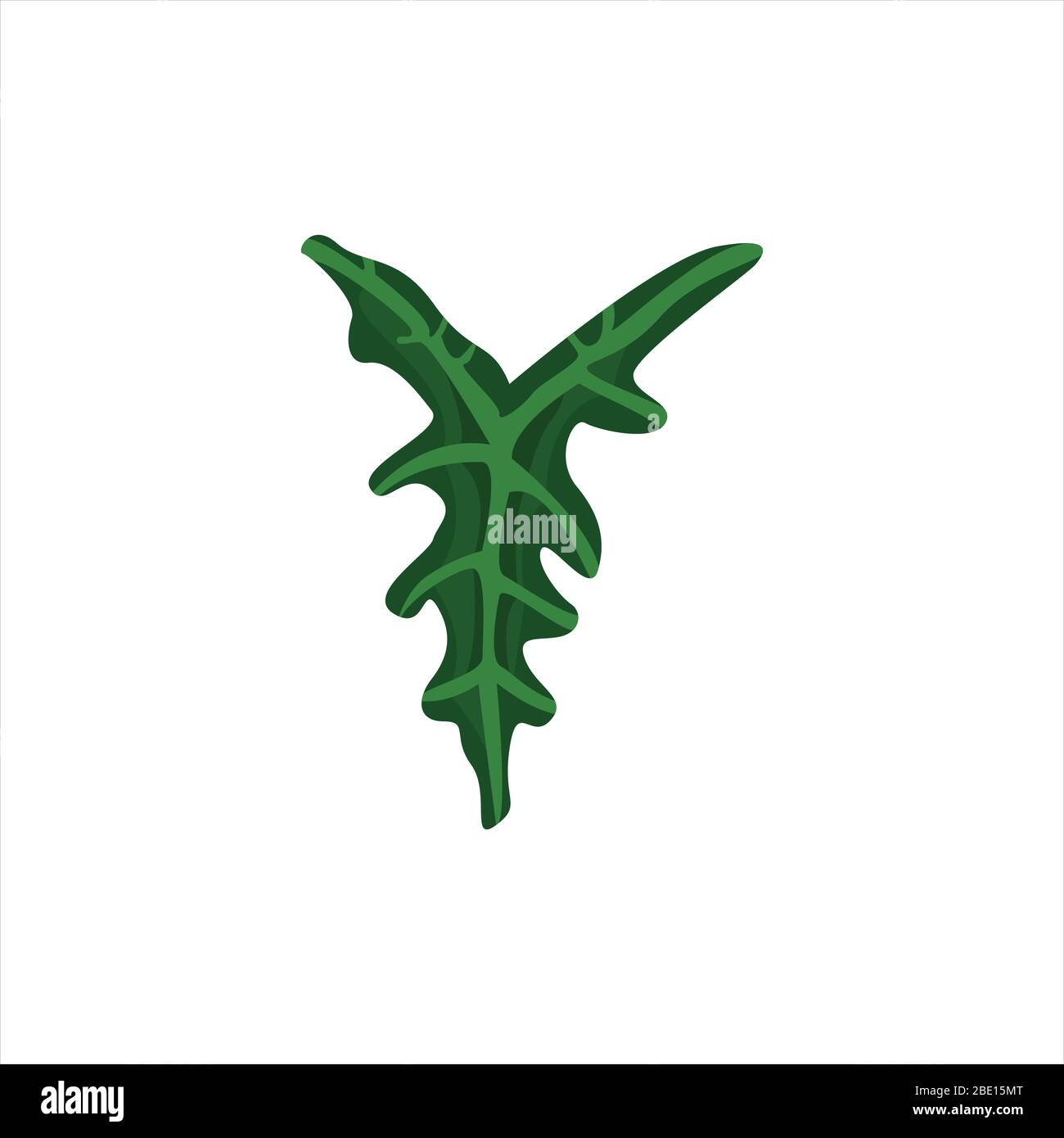 Botanical leaf clip art natural illustration Stock Vector Image & Art ...