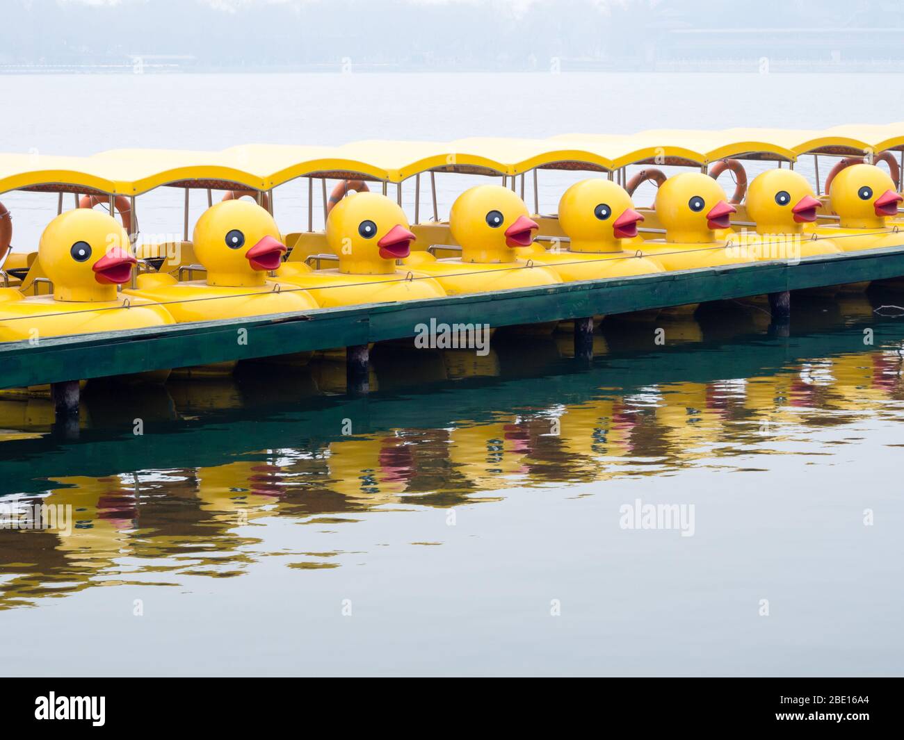 Yellow plastic boat boats hi-res stock photography and images - Alamy