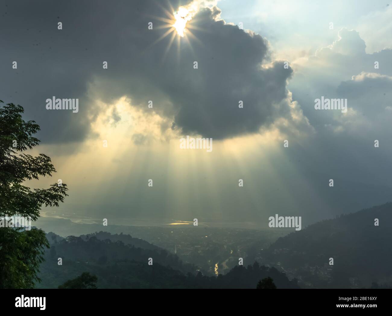 Bhutan landscape sunset hi-res stock photography and images - Alamy