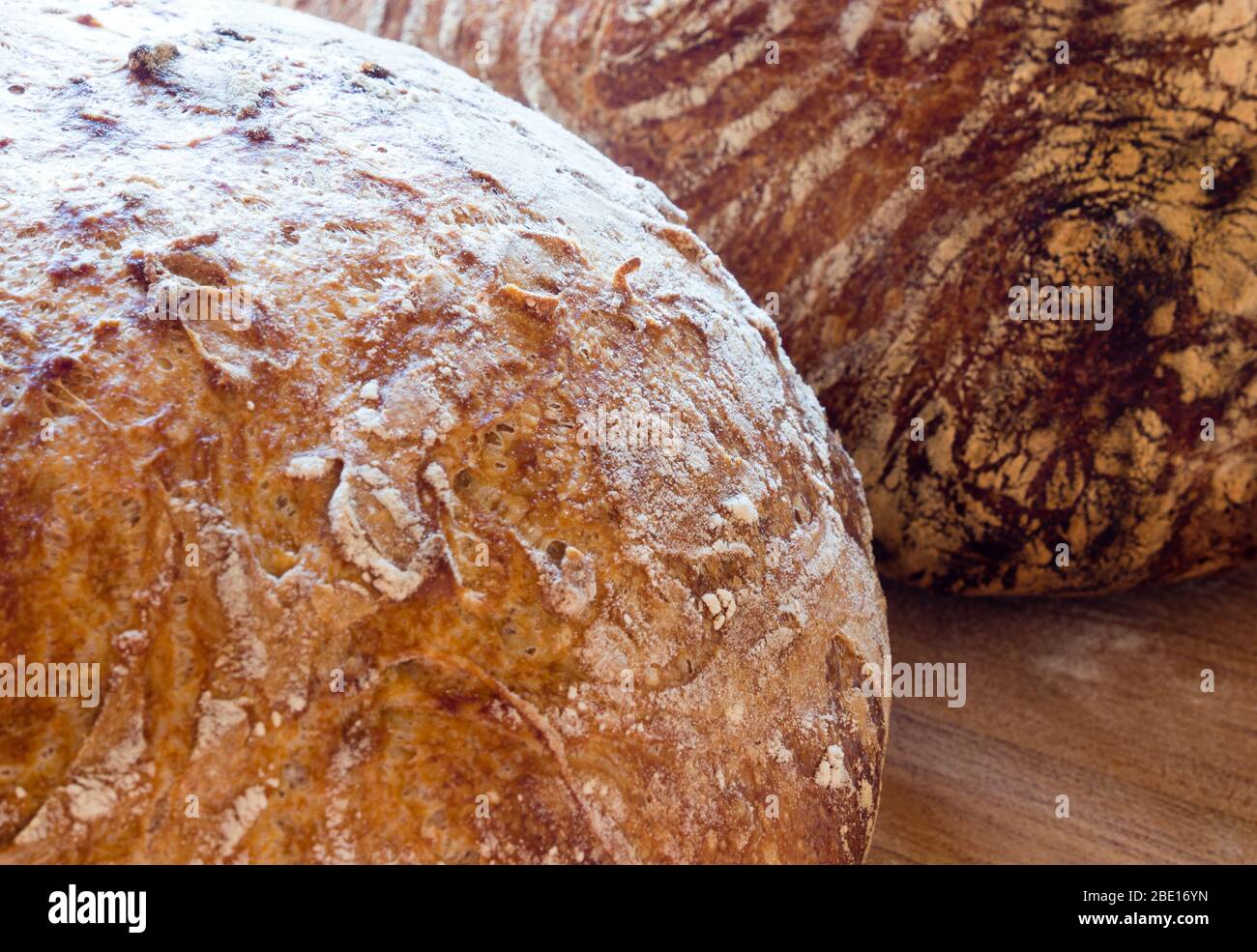 Round french bread Stock Photo - Alamy