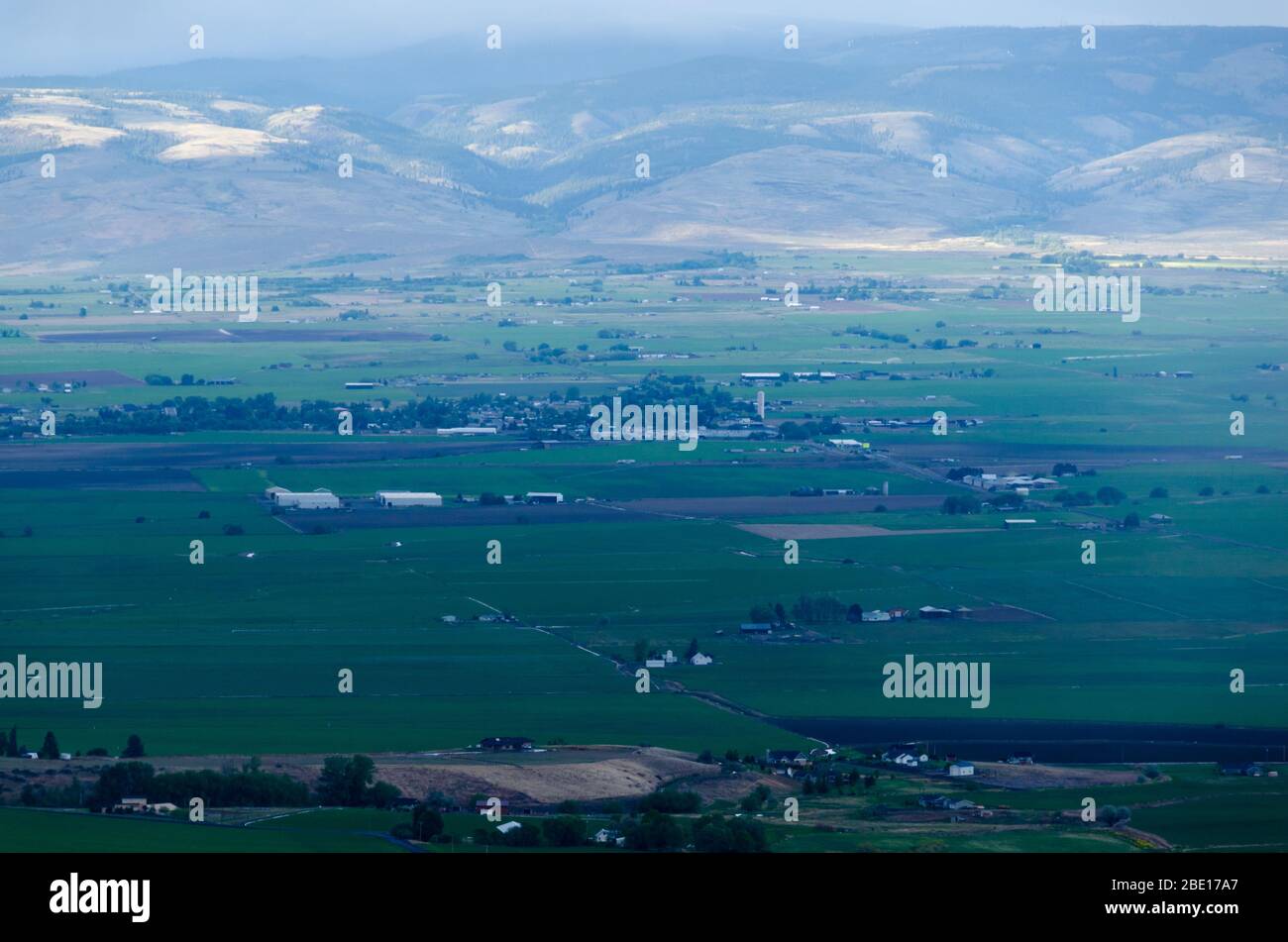Farmlands of Eastern Washington Stock Photo - Alamy