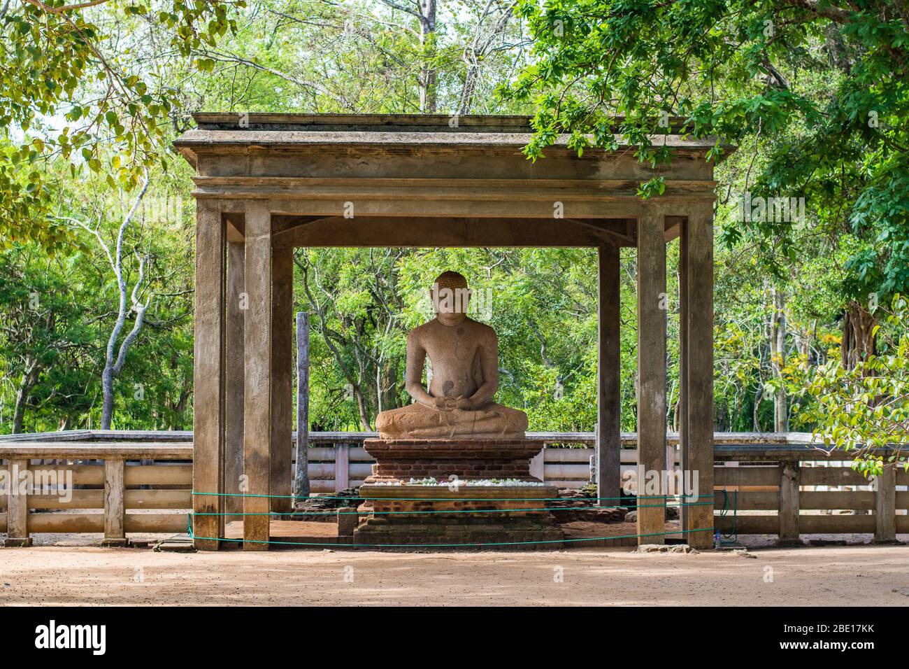 The Samadhi Statue is a statue situated at Mahamevnawa Park in ...