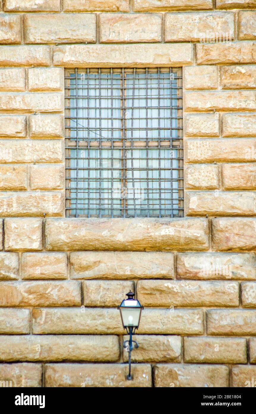 beautiful window of historic building important for history, art and ...