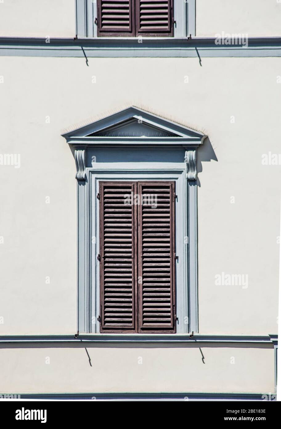 beautiful window of historic building important for history, art and ...