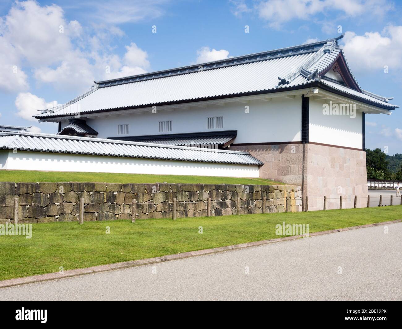 Traditional Japanese samurai castle in Kanazawa Stock Photo - Alamy