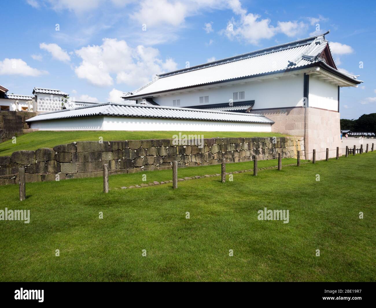 Traditional Japanese samurai castle in Kanazawa Stock Photo - Alamy