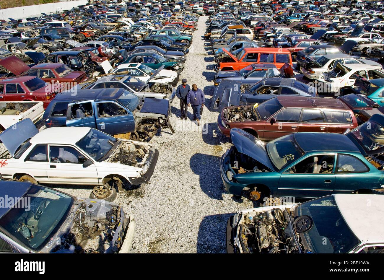 Wrecked cars hi-res stock photography and images - Alamy