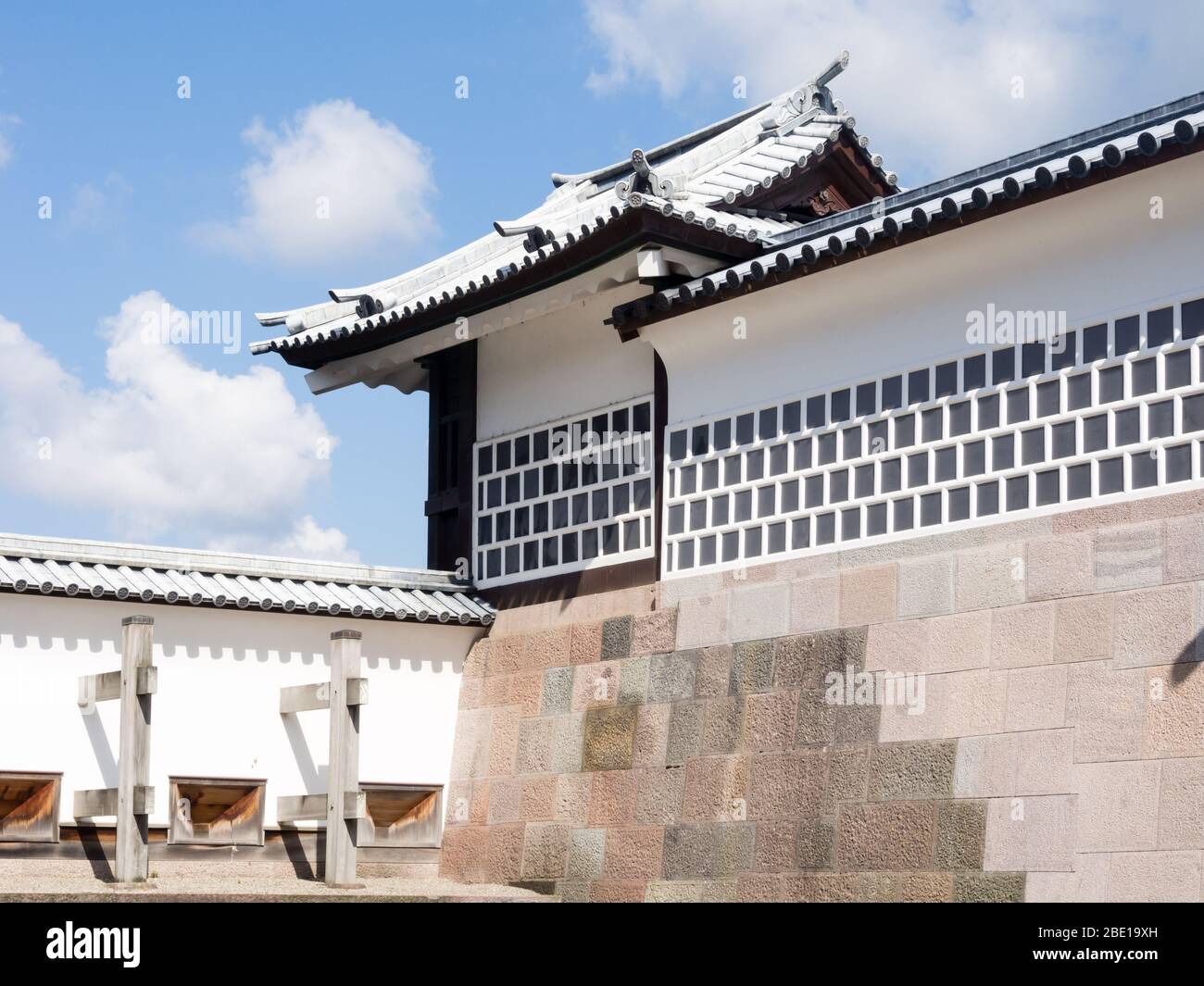 Traditional Japanese samurai castle in Kanazawa Stock Photo - Alamy