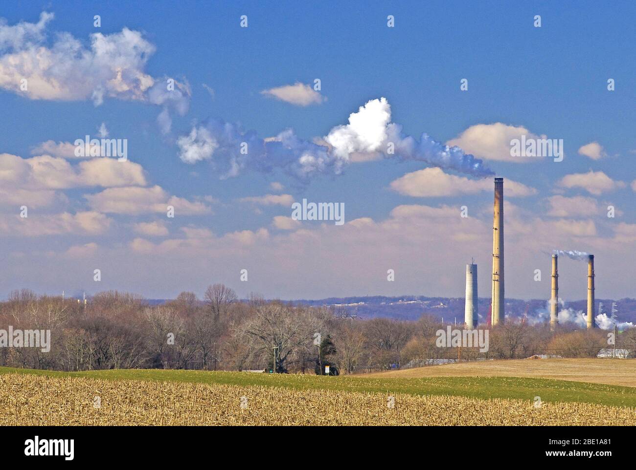 Murant coal fired electrical generating facility in Dickerson, Md Stock ...