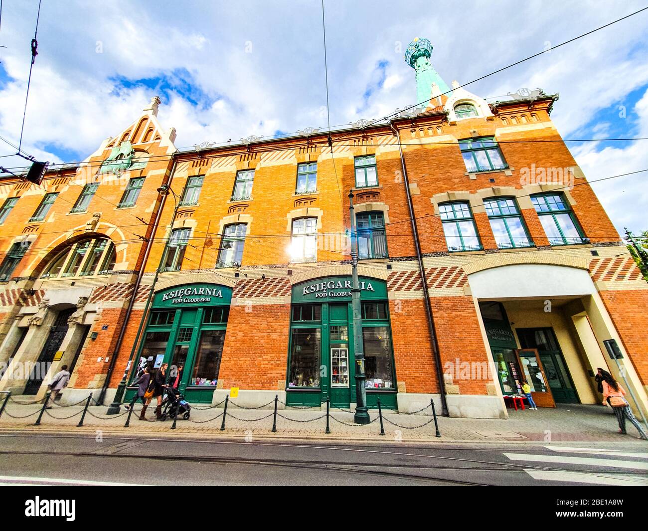 One of the buildings in Krakow Old Town Stock Photo - Alamy