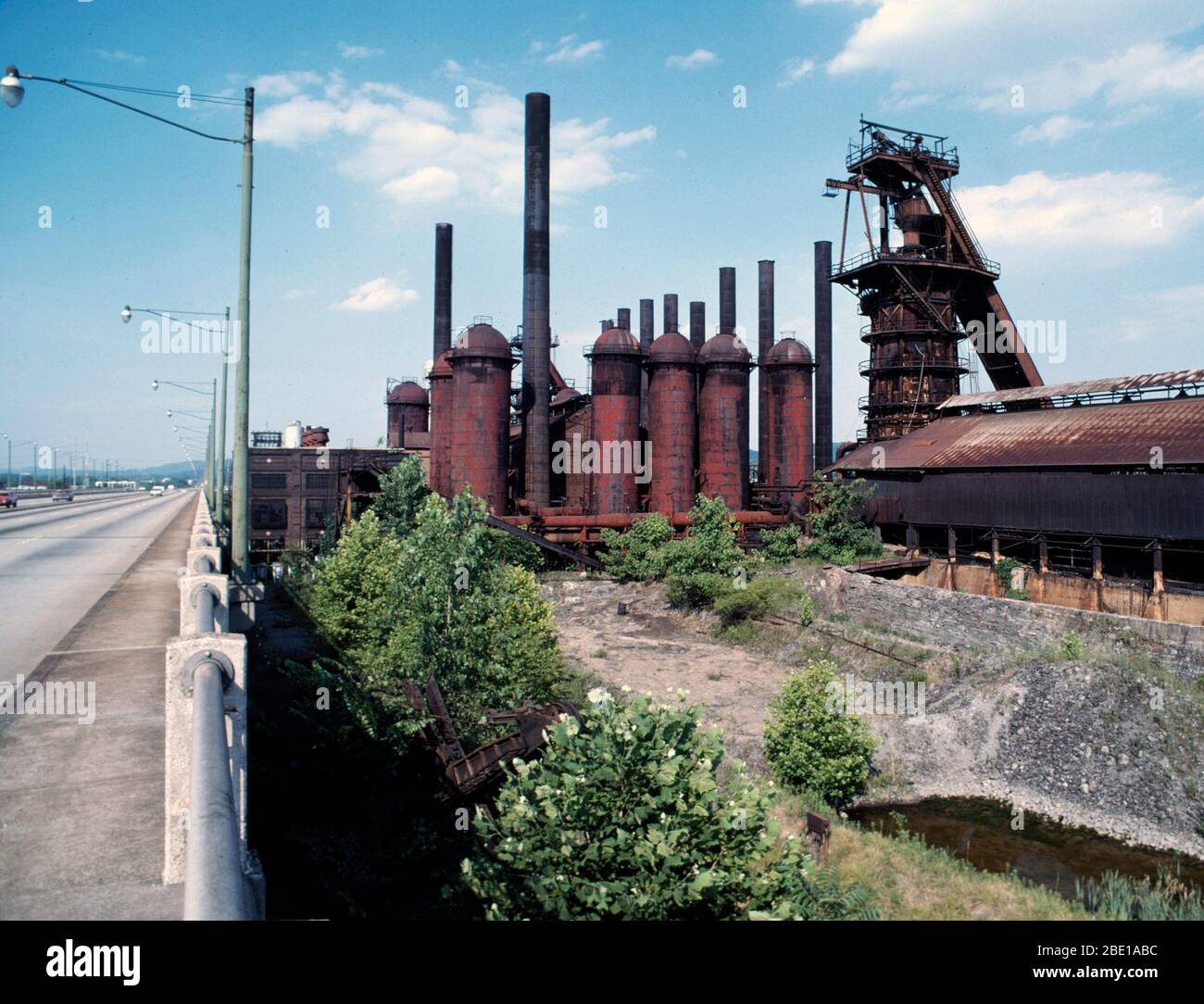 US Pipe Co. Plant, Birmingham, Closed by EPA, View from 1st Ave., No ...