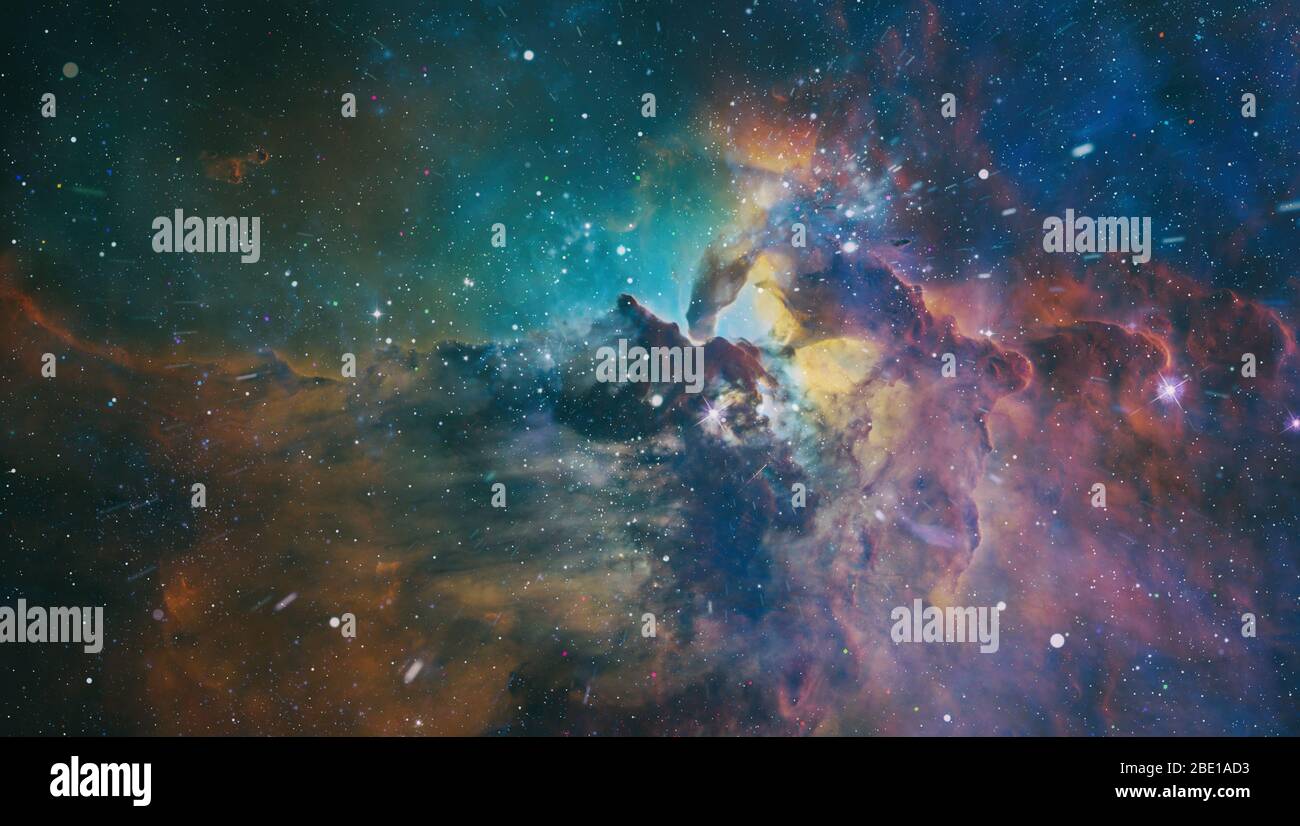 High quality space background. Elements of this image furnished by NASA ...