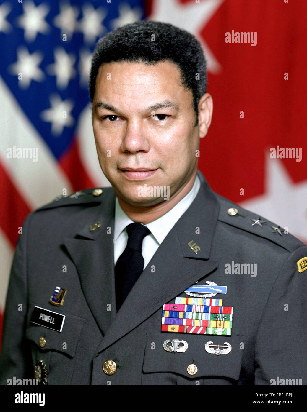 Major General Colin L. Powell, USA (uncovered Stock Photo - Alamy
