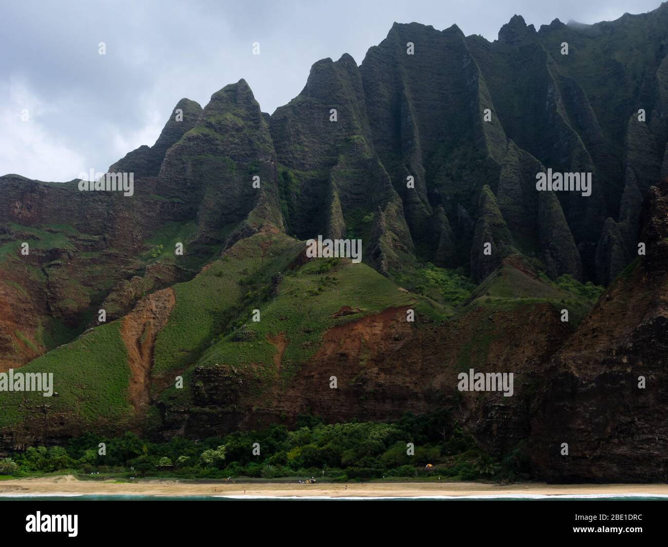 Cliffs of Na Pali coast Stock Photo - Alamy