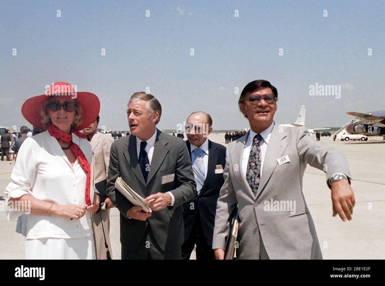 1980 - Mexican Congress members arrive in the United States for a visit ...