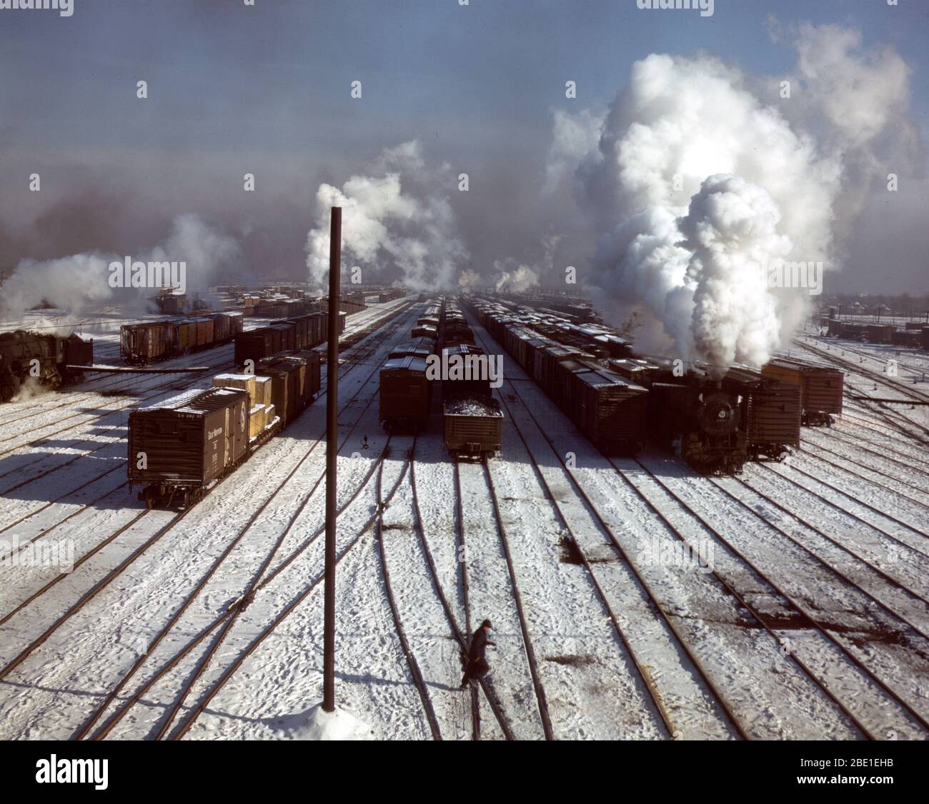 C & NW RR [i.e. Chicago and North Western railroad], a general view of ...