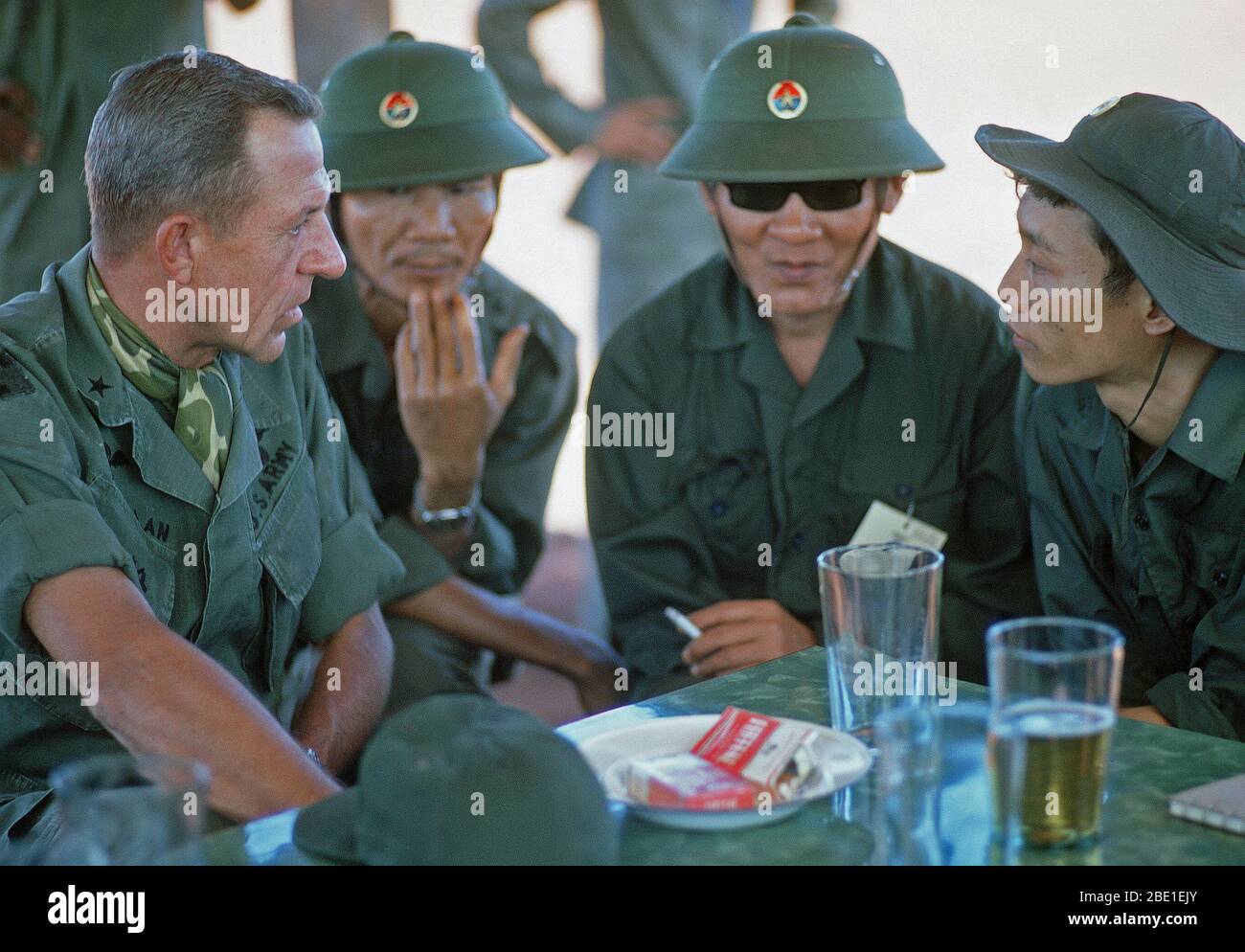 U.S Army's BGEN Stan McClellan, Chief of Staff, Military Assistance ...